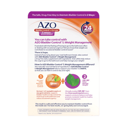 AZO Bladder Control & Weight Management | Buy Supplements for Bladder ...