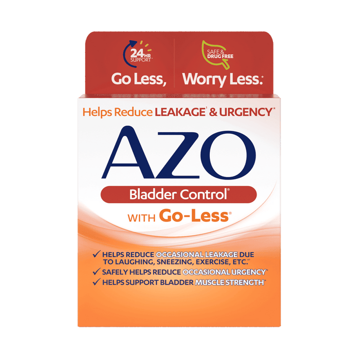 AZO Bladder Control® with Go-Less®: How it Works