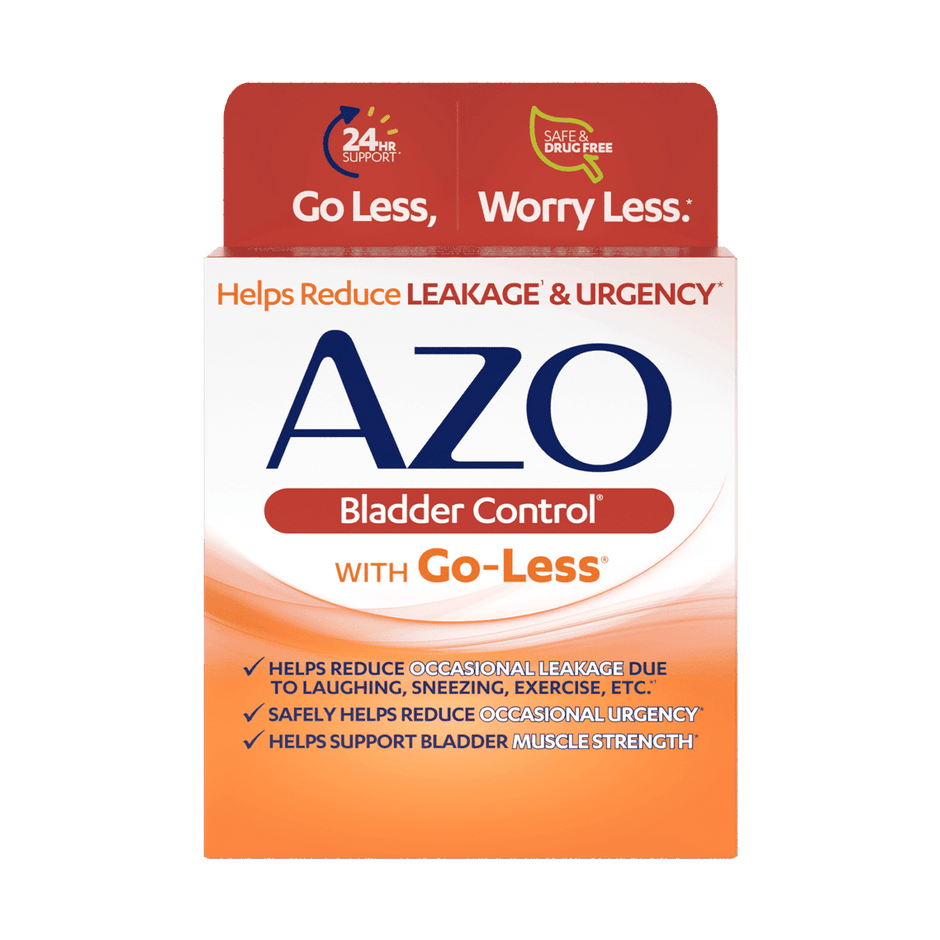 AZO Bladder Control® with Go-Less®: How it Works