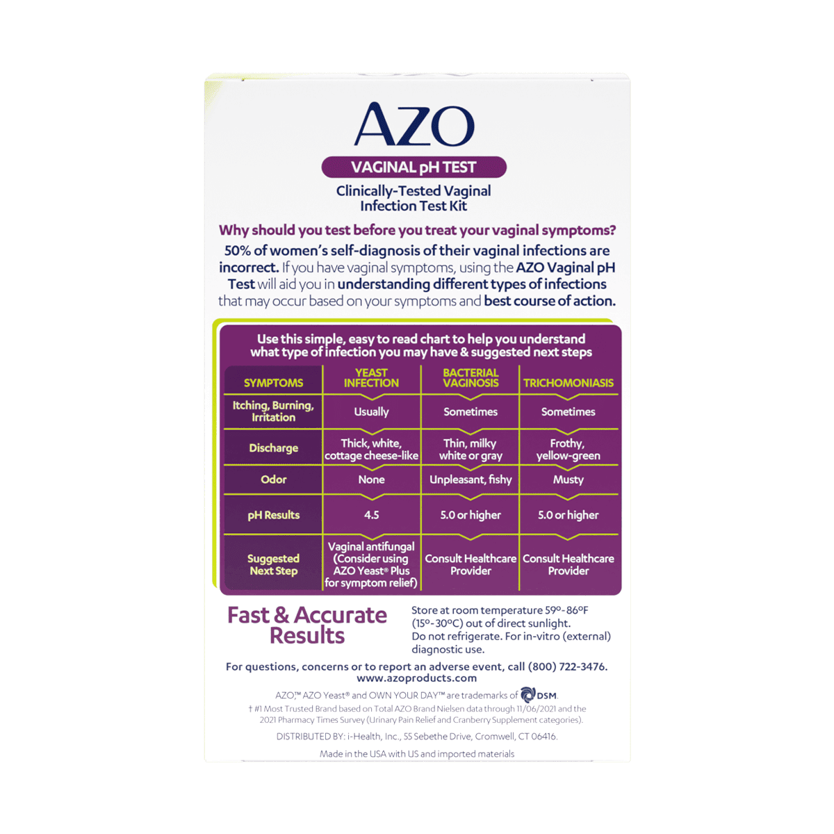 AZO Vaginal pH Test | Test Your Vaginal pH at Home - AZO